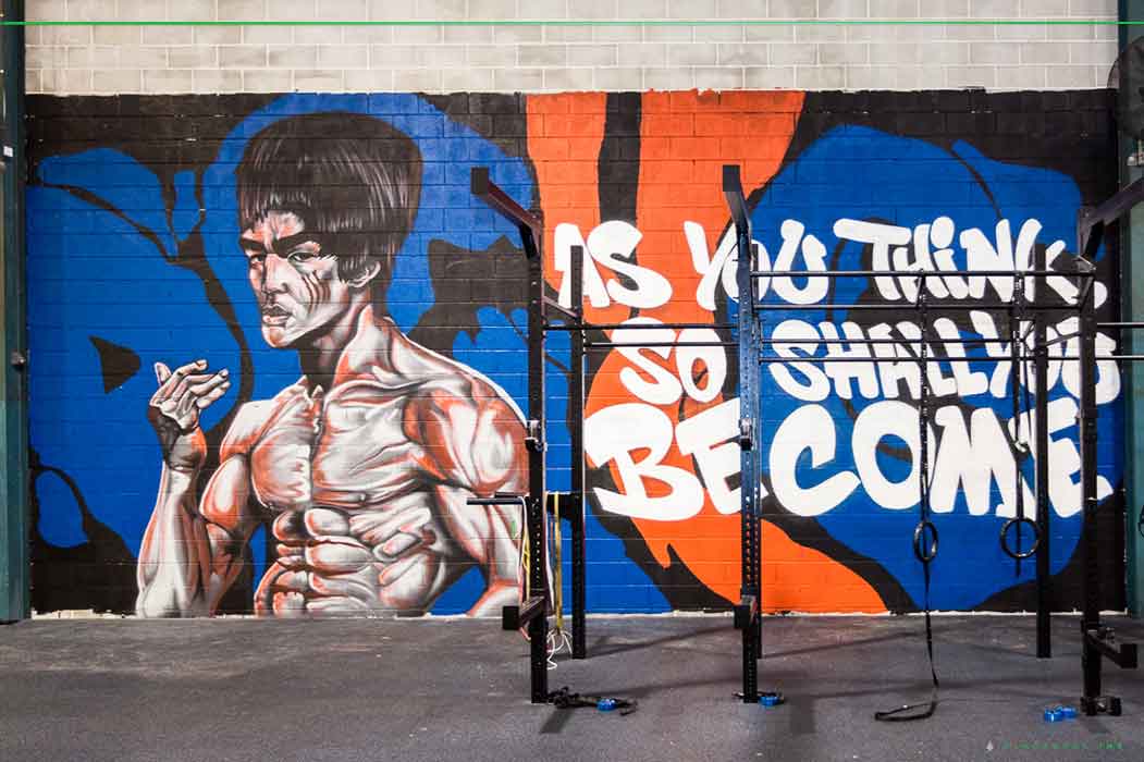Gym Murals Graffiti